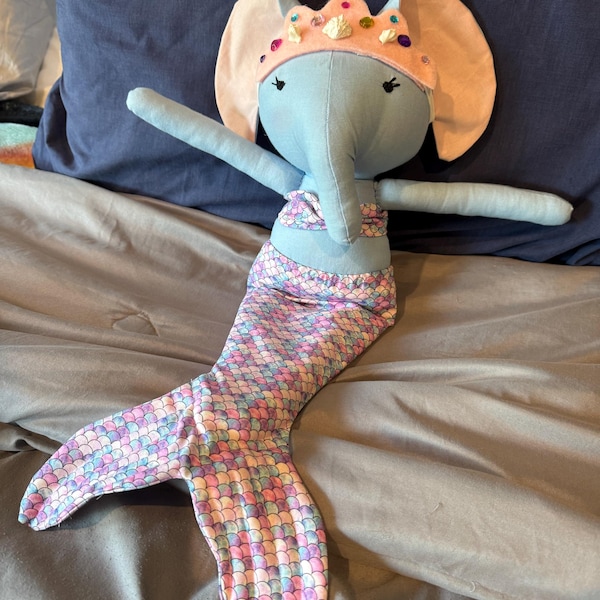 Mermaid Doll Clothes Pattern – PDF Sewing Pattern to Make a Mermaid ...