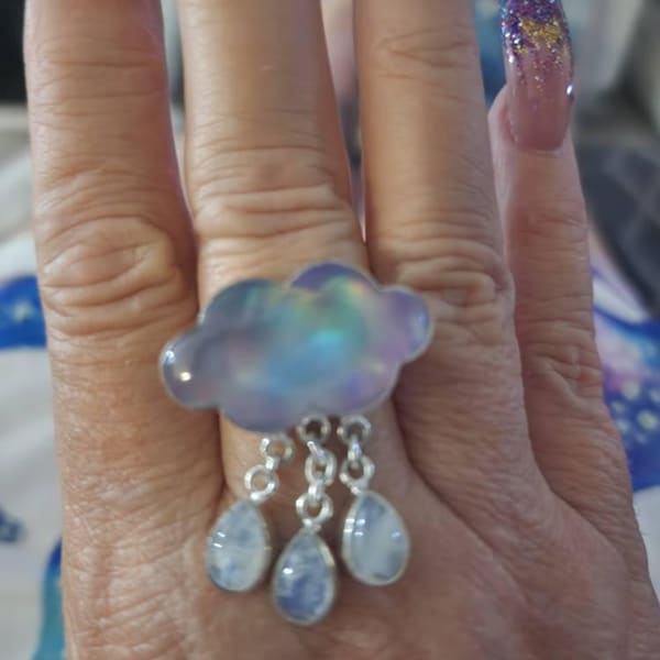 Gorgeous MOP Rose Cut - Multi MOP & Crystal Doubletes- Mother of Pearl ...