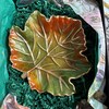 Maple Leaf Dish, Fall Decor, Trinket Tray, Plant Trinket Tray, Candy ...