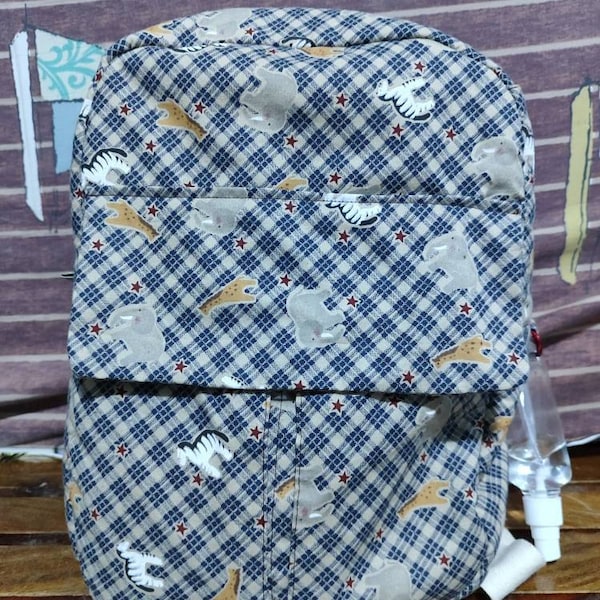 Backpack Pattern,tote Bag With Pockets,canvas Tote Bag,digital Pdf ...