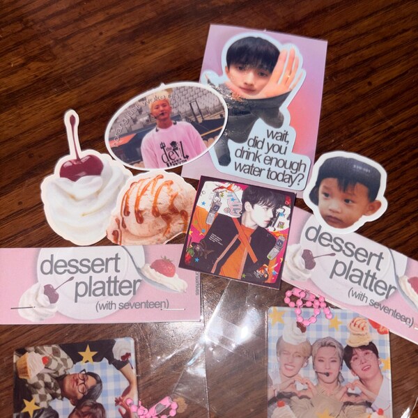 Seventeen DK Hydration Sticker | Drink Water Sticker Kpop Meme Funny ...