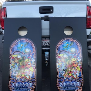 Mame Multicade Classics Side Art Arcade Cabinet Graphics Decals ...