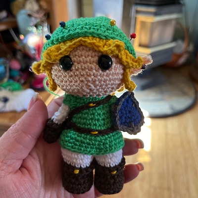 PDF: Zelda and Link Inspired Amigurumi Doll Crochet Pattern - Etsy