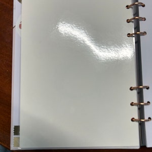 Tan Brown Leather A5 Planner Cover Pebbled PU Leather Planner ...