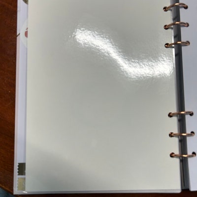 Tan Brown Leather A5 Planner Cover Pebbled PU Leather Planner ...