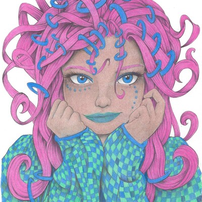 Camille / Kevin Teoart / Coloring Page / Grayscale Illustration - Etsy