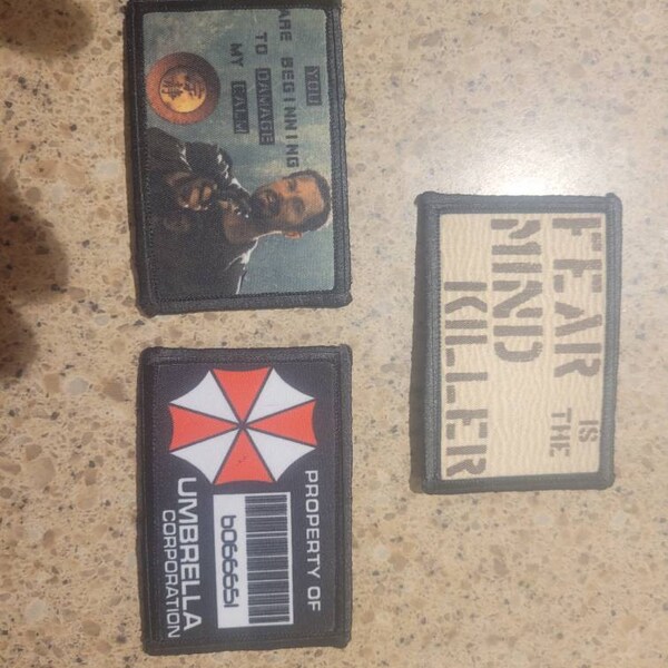 Property of Umbrella Corporation Morale Patch- Hook and Loop Patch 2x3" Made in the USA! - Etsy
