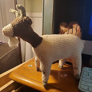 Goat With Kid Crochet Pattern - Etsy