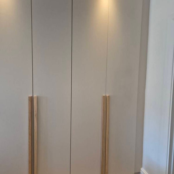 Minimalist Oak Handles, Ikea Pax Upgrade, New Design, 130-150cm. - Etsy