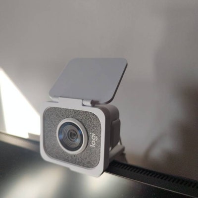 Logitech Streamcam Privacy Lens Cover With Microphone Support - Etsy