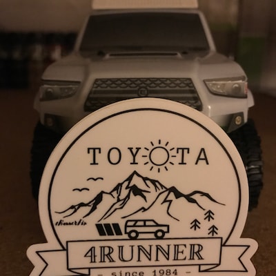 Toyota 2UZ-FE 4.7 Liter V8 Engine Clear Vinyl Sticker/ Decal 4runner ...