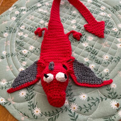 Dragon Bookmark Crochet Pattern Amigurumi PDF Pattern - Etsy