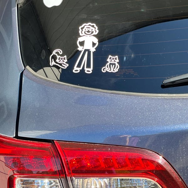 Create Your Own Stick Figure Family Decal/sticker - Etsy