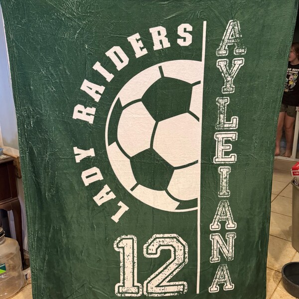 Hockey Beach Towel, Custom Beach Towel, Sport Team Logo Personalized ...