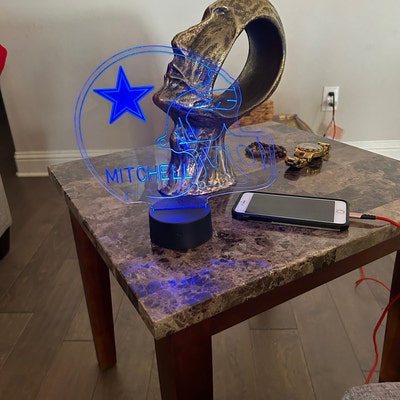 Script Cursive Custom Shape Any Name Made to Order Room Night Light up ...