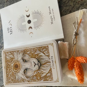 Magic Moon Tarot, Tarot Deck, 78 Tarot Cards, Tarot Guidebook, Tarot, Oracle Deck, Divination ...