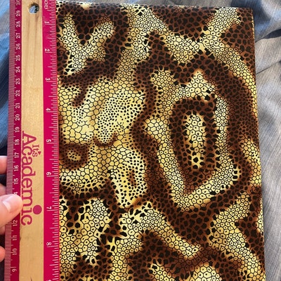 Snake Fabric by the Yard, Snake Print Fabric, Snake Skin Fabric, Animal ...