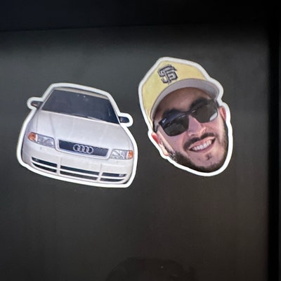 Custom Face Stickers Personalized Stickers Custom Party - Etsy