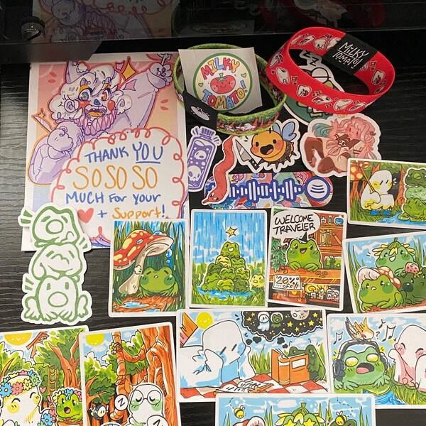 Runaway Ghost and Frog Pal Waterproof Stickers! - Etsy