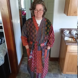 Antique Old Vintage Bath Robe100% Cotton Indian Patchwork - Etsy