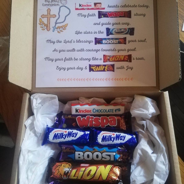 Confirmation Chocolate Gift Box | Confirmation Gift Box | Confirmation ...