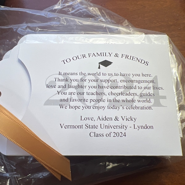 Personalized Graduation Lottery Ticket Favors: Class of 2026 - Etsy