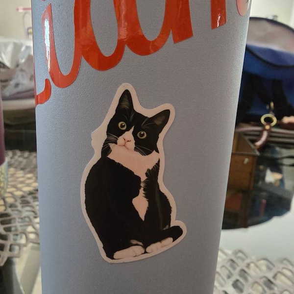 Vampire Teeth Sticker - Gothic Halloween Decor, Vampire Fangs - Etsy