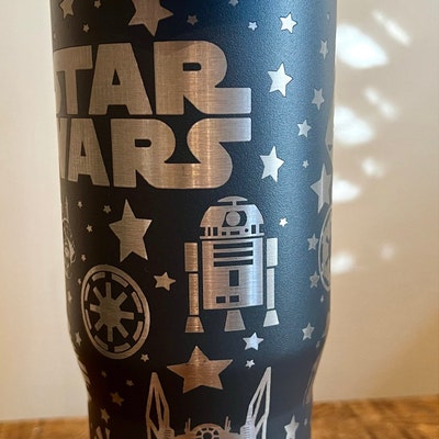 Star Wars 40oz Tumbler Engraving Wrap Design - Etsy