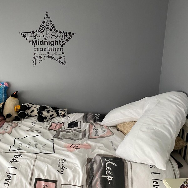 Taylor Albums Wall Decal Vinyl Sticker Midnights Speak Now Reputation ...