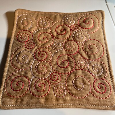 Swirl Quilt Block Embroidery Design. Quilt Block Pattern. Quilting ...