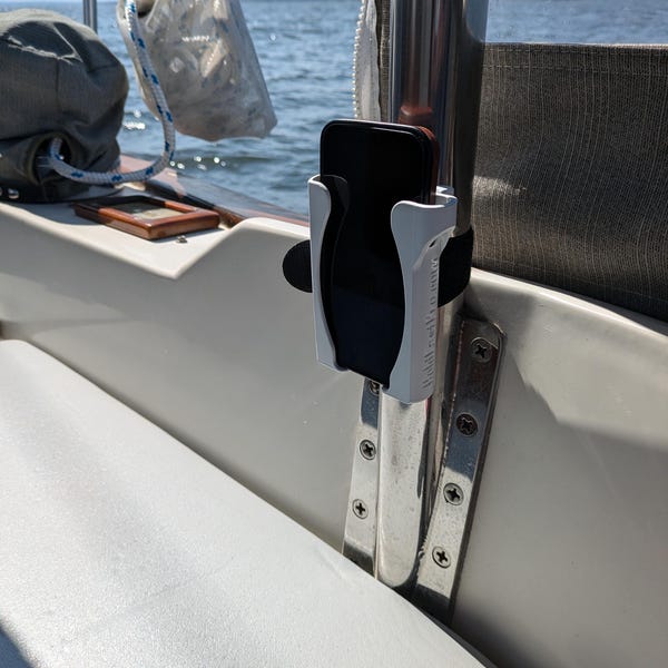 Boat Phone Holder: Secure, Fast Access - No Tools & Adjustable - Etsy