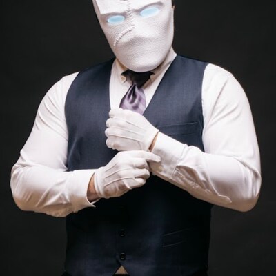 Mr Knight 3D Printed Cosplay Mask - Etsy