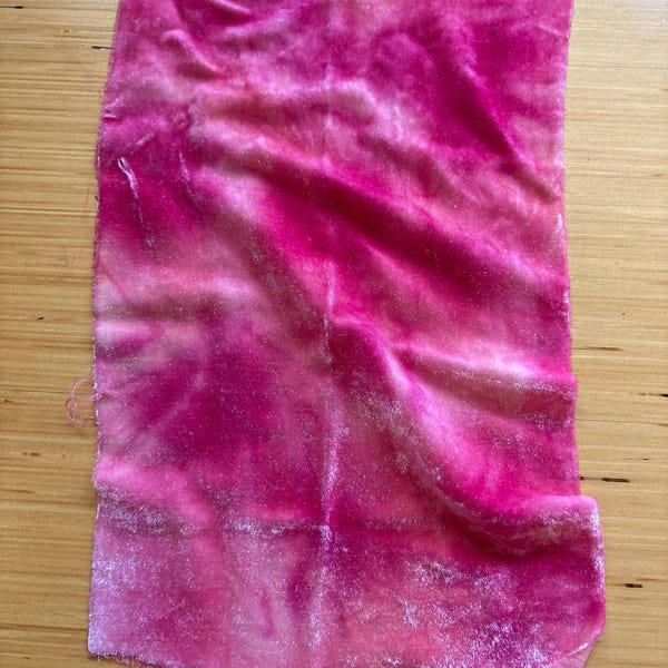 Autumn Leaves Velvet Panel | Hand-dyed Velvet | Ombré Velvet | Nuno ...