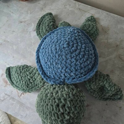 Jumbo Crochet Turtle Pattern Amigurumi PDF - Etsy