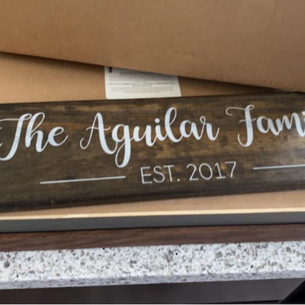 Personalized Welcome Sign, Custom Welcome Sign, Entryway Signs, Wood ...