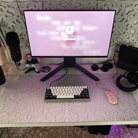 Lace Print Desk Mat, Aesthetic Desk Accessory, Cute Workspace, Trendy ...