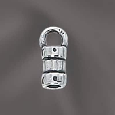 20pc, Sterling Silver 2mm Leather End Cap, End Caps for Leather, 2mm ...