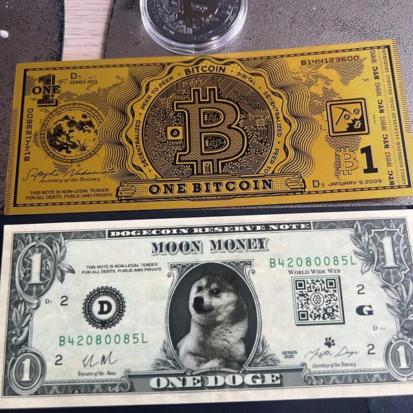 Dogecoin (DOGE) Galaxy Coin by Cryptochips | Custom Physical Crypto ...