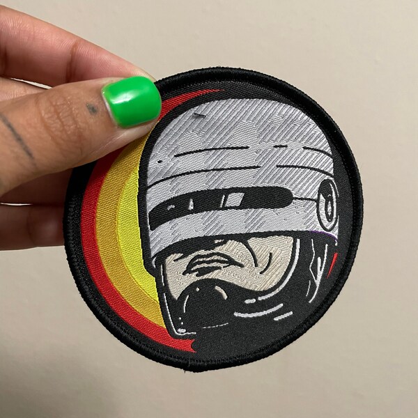 PATCH - Robocop (woven, Iron-on) - Horror, Sci-fi, Movie, Cult, Robo ...