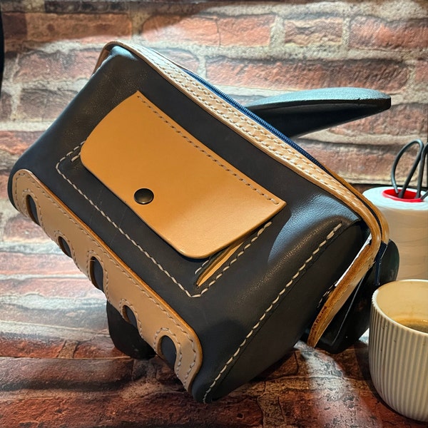 Dopp Kit Pattern - Toiletry Bag Pattern - Leather DIY - Pdf Download ...