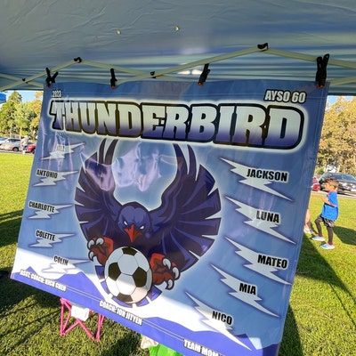 SOCCER Personalized Player Banner or Sign Any Sport - Etsy