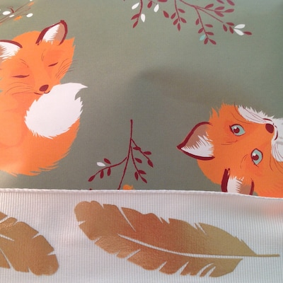 Fox Gift Wrap, Fox Wrapping Paper, Forest, Woodland, All Occasion ...