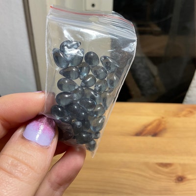 6x9mm Montana Blue Teardrops, Czech Glass Blue Drop Top Drilled Bead ...