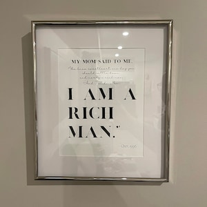 I Am a Rich Man | Cher Quote | Inspirational Quote | Printable Art ...