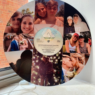 Friends TV Show Vinyl Record Photo Collage Vintage Record - Etsy