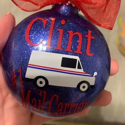 Mail Carrier Ornament Gift for Mailman 1 Mail Carrier Ornament ...