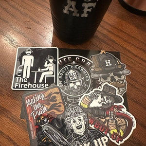 Custom Name/number Bomberos Firefighter Sticker 20 Stickers - Etsy