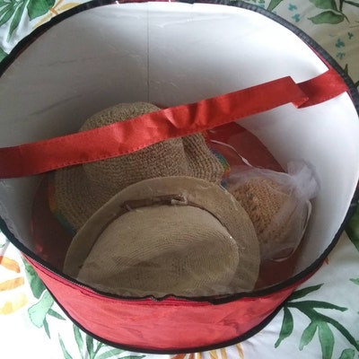 Extra Large Hat Box With Clear Top - Etsy