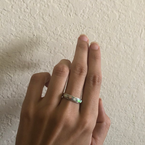 Alpine Panorama Ring MM Rogers 14k Gold Sterling Mountain Forest Scene ...