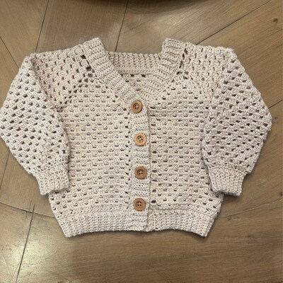 Criss Cross Hexi Cardi Crochet Pattern PDF Digital Download - Etsy